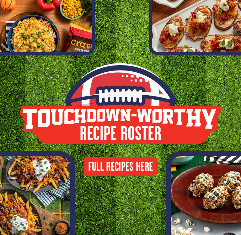 Touchdown-Worthy Recipe Roster | Brookshire Brothers