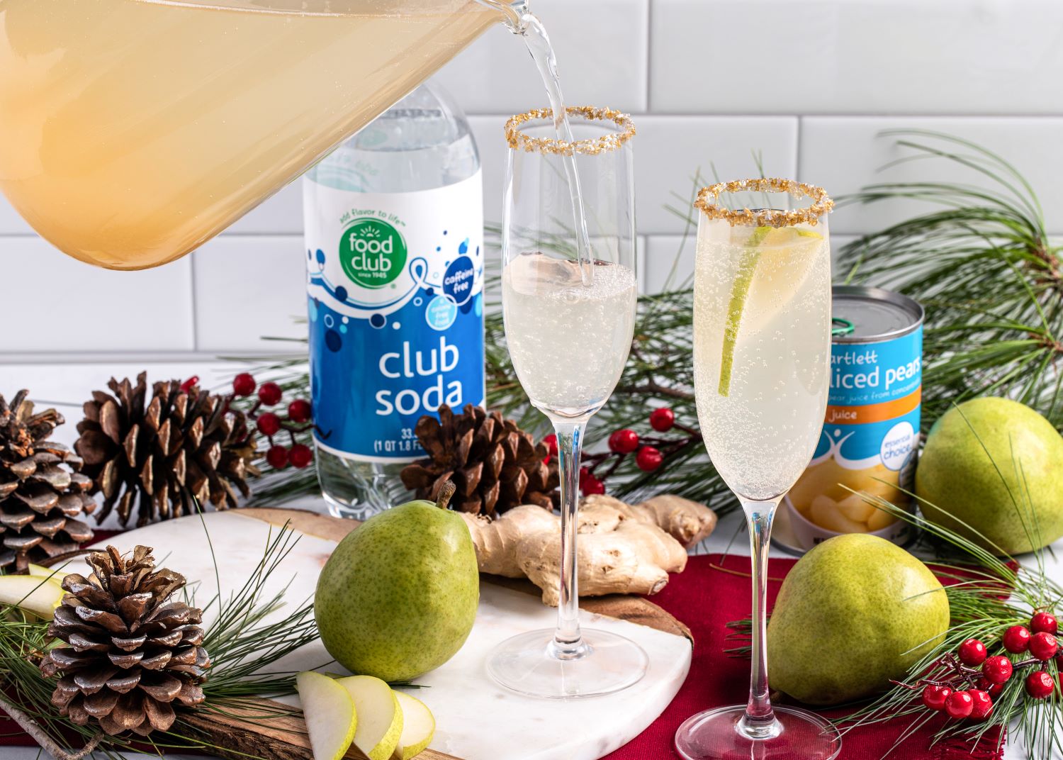 Sparkling Ginger Pear Punch | Brookshire Brothers