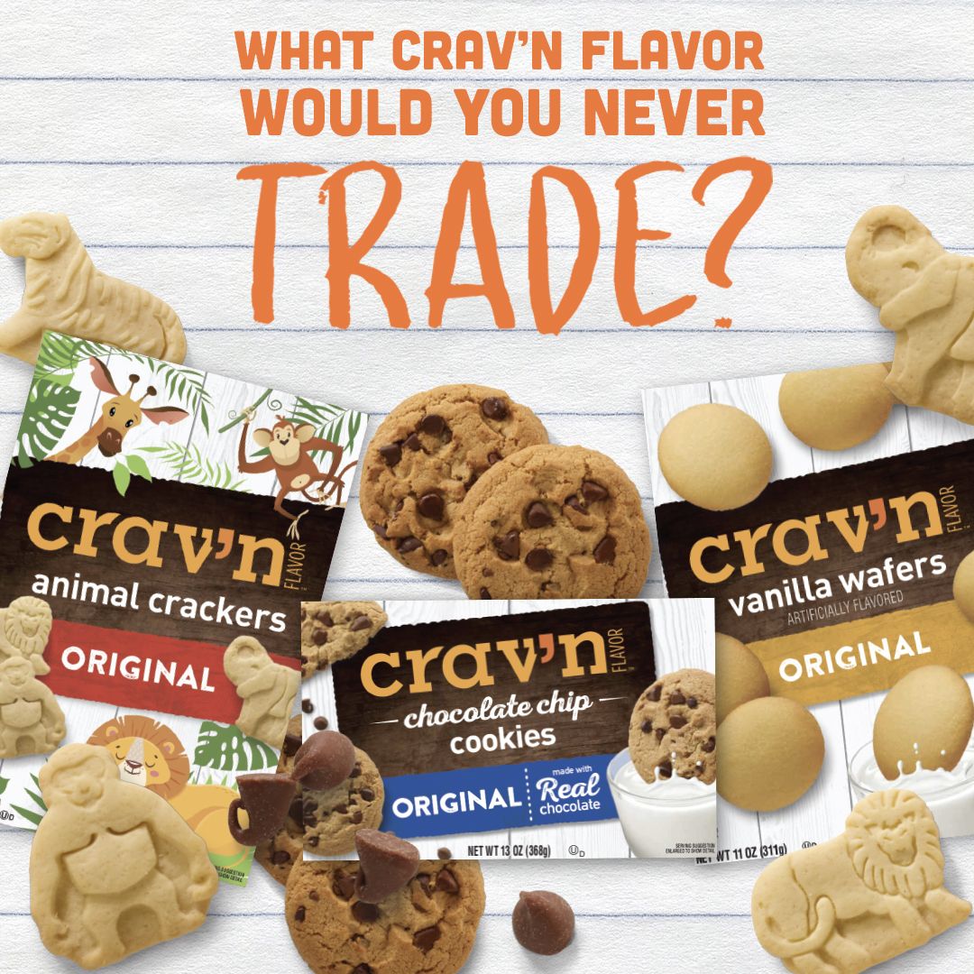 Crav'n Flavor Snacks & Simply Done Packs | Brookshire Brothers